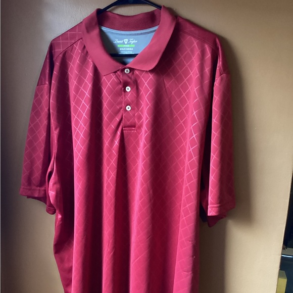 David Taylor | Shirts | Mens Short Sleeve Polo | Poshmark